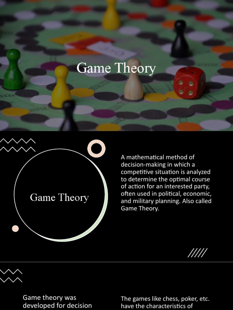 Game theory | PDF | Game Theory | Applied Mathematics