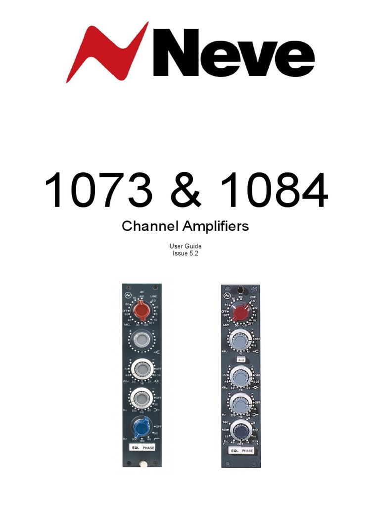 Channel Amplifiers: User Guide Issue 5.2 | Download Free PDF | Equalization (Audio) | Mains ...