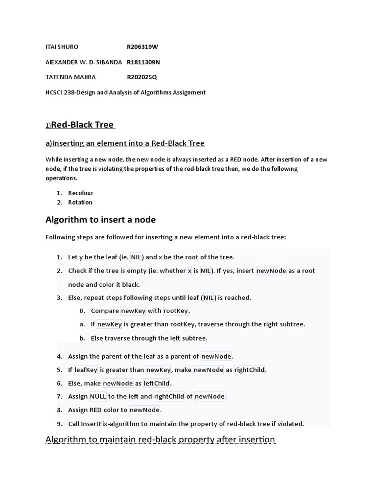 Design Of Algorithms Assignment Download Free Pdf Algorithms And Data Structures Computer 0587