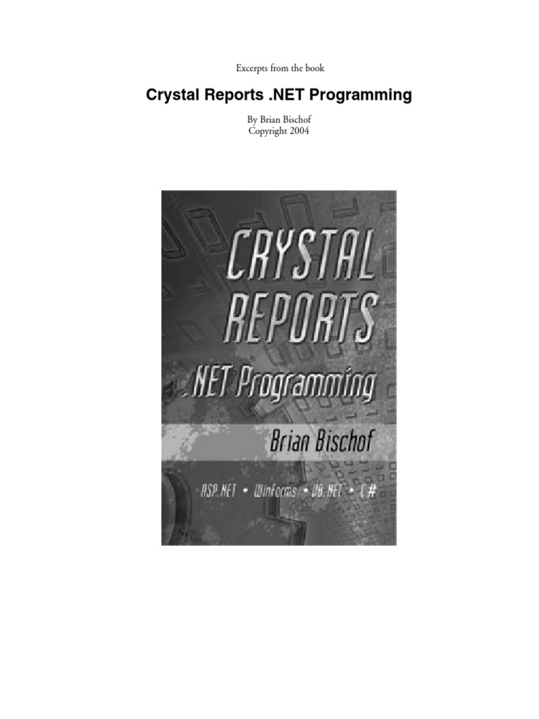 Crystal Report | PDF