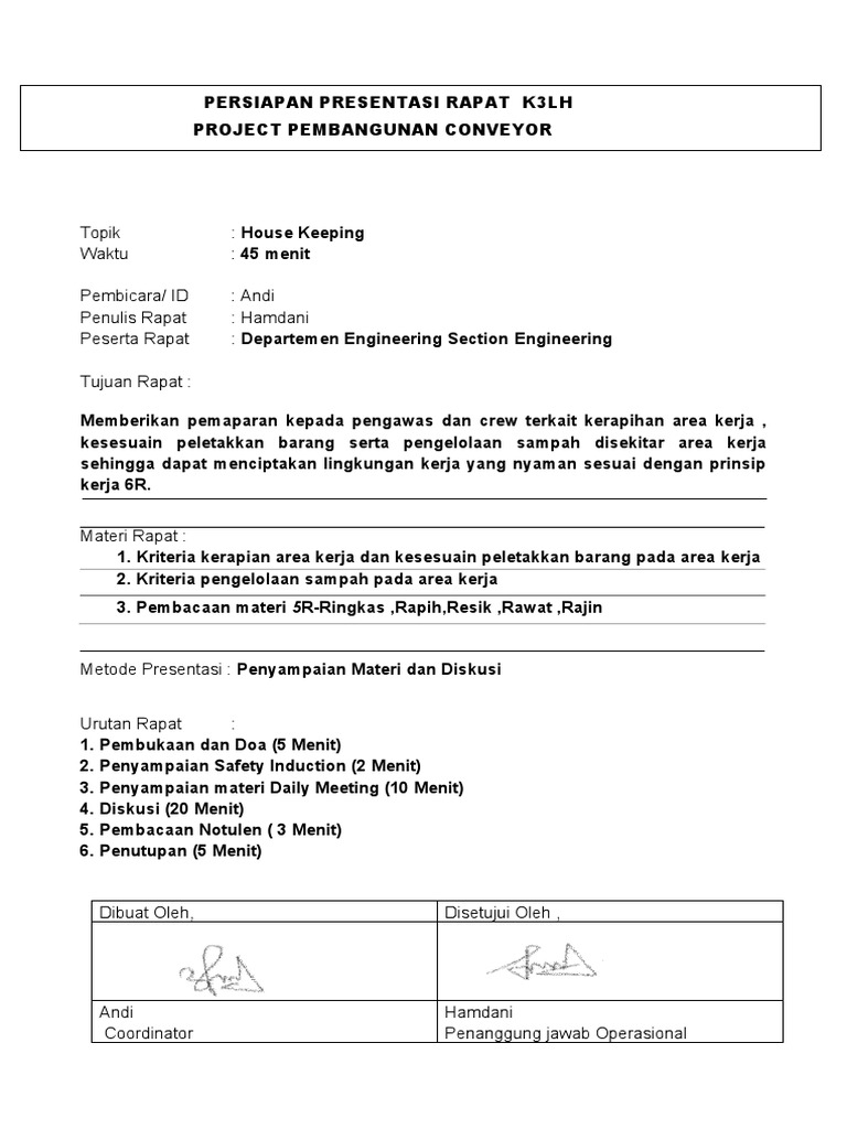 Sk 03 Formulir Persiapan Kp Pdf
