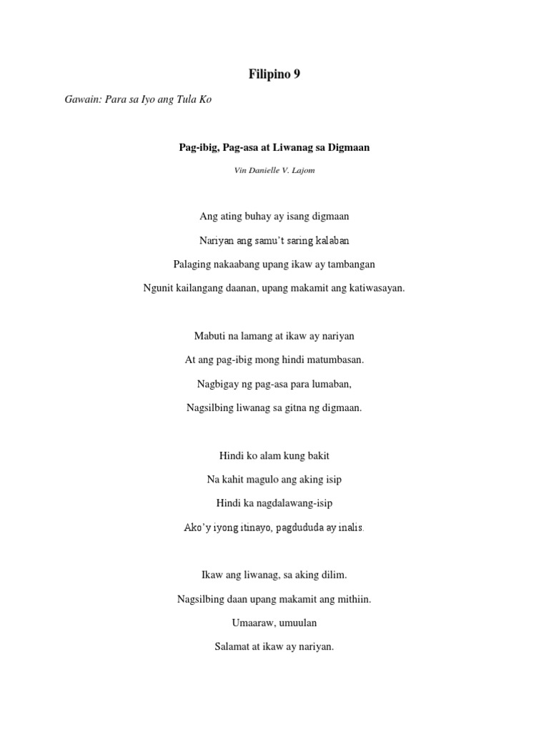 LajomVinDanielle 9-Respect Tula | PDF