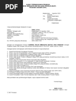 Formulir Permintaan Pembayaran Taspen | PDF