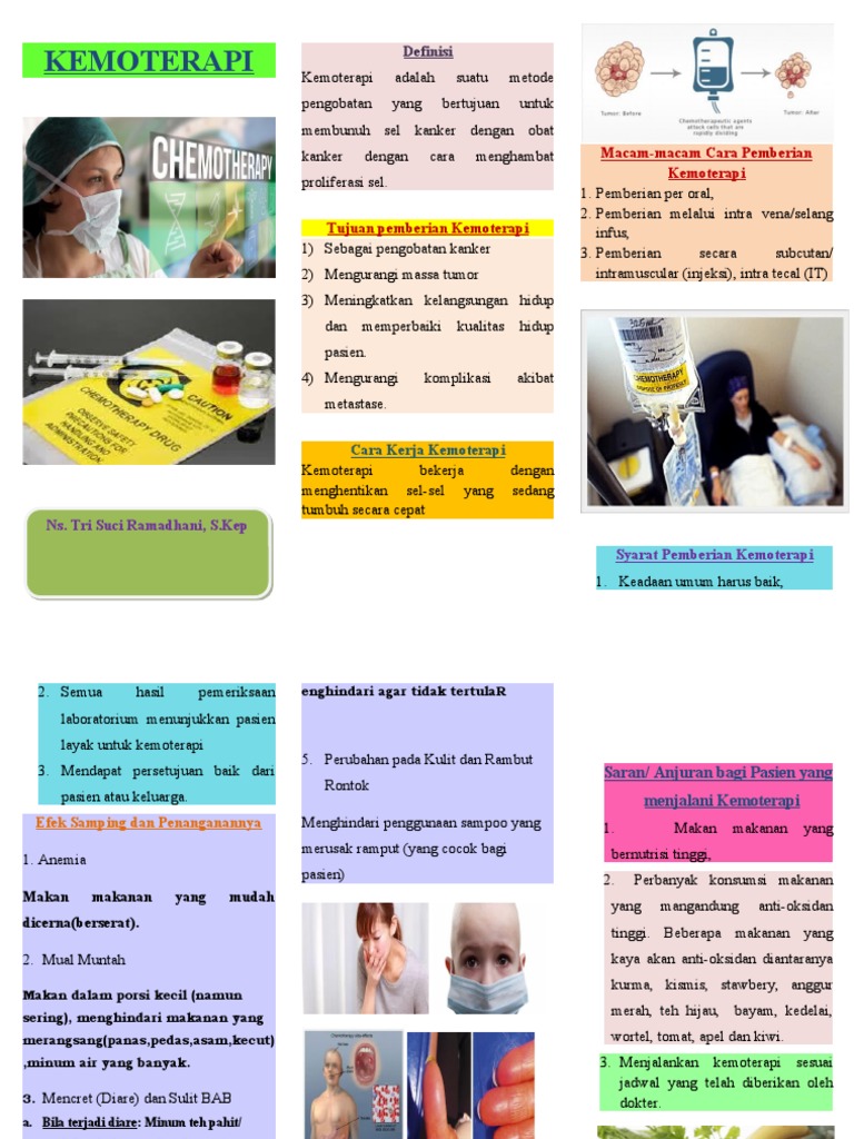 Leaflet Kemoterapi | PDF | Kesehatan Holistik