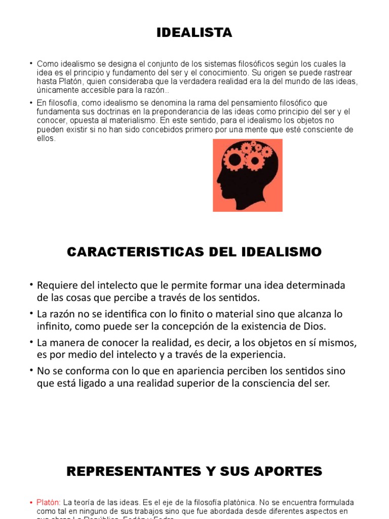 Idealist A | PDF