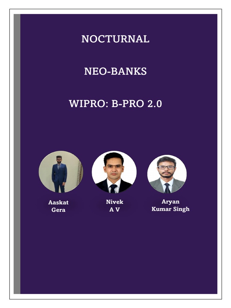 Emerging Opportunities in Digital Banking: A Case for Developing Neo ...