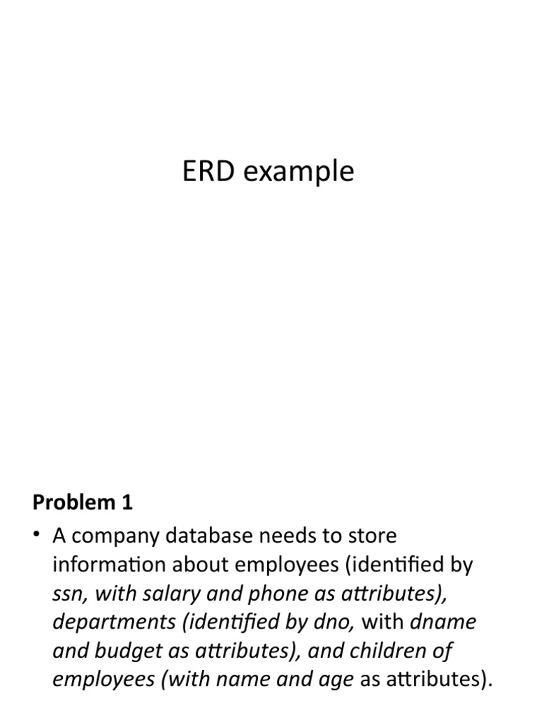 9-ERD 3 Exercise | PDF | Information Retrieval | Computer Data