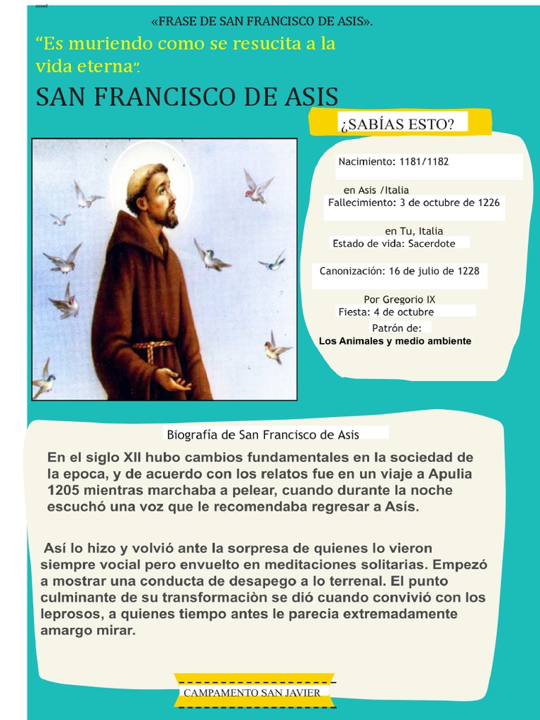 San Francisco de Asis | PDF