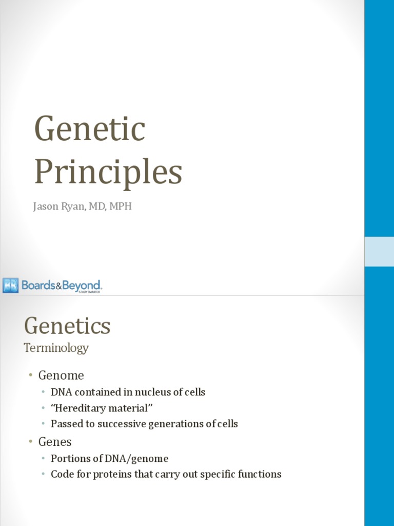 Genetics Slides 2020 | PDF | Meiosis | Genetic Linkage