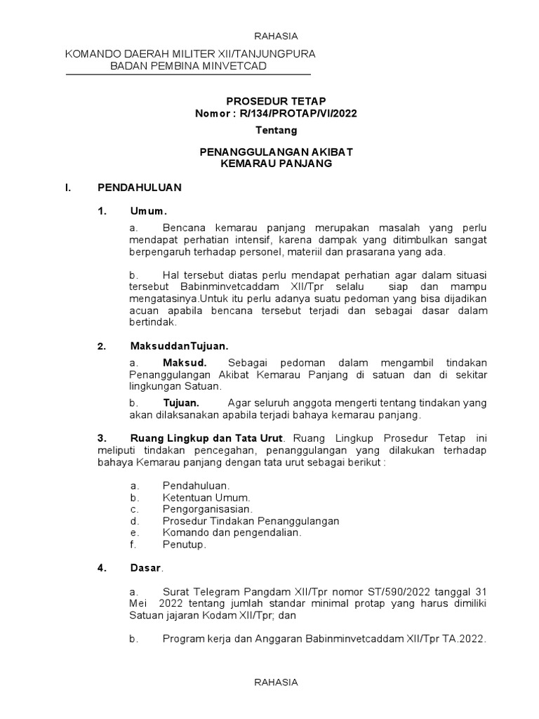 Protap Gul Kemarau Panjang | PDF