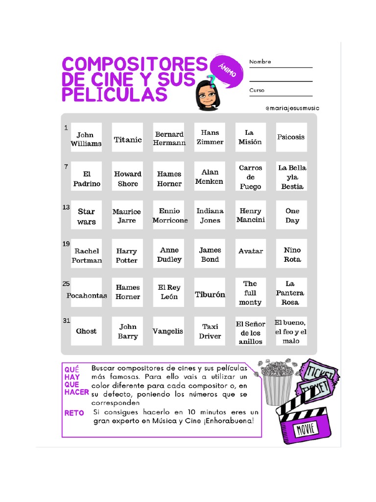 Compositores Cine Pelis | PDF