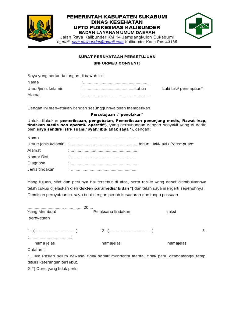 Inform Consent | PDF