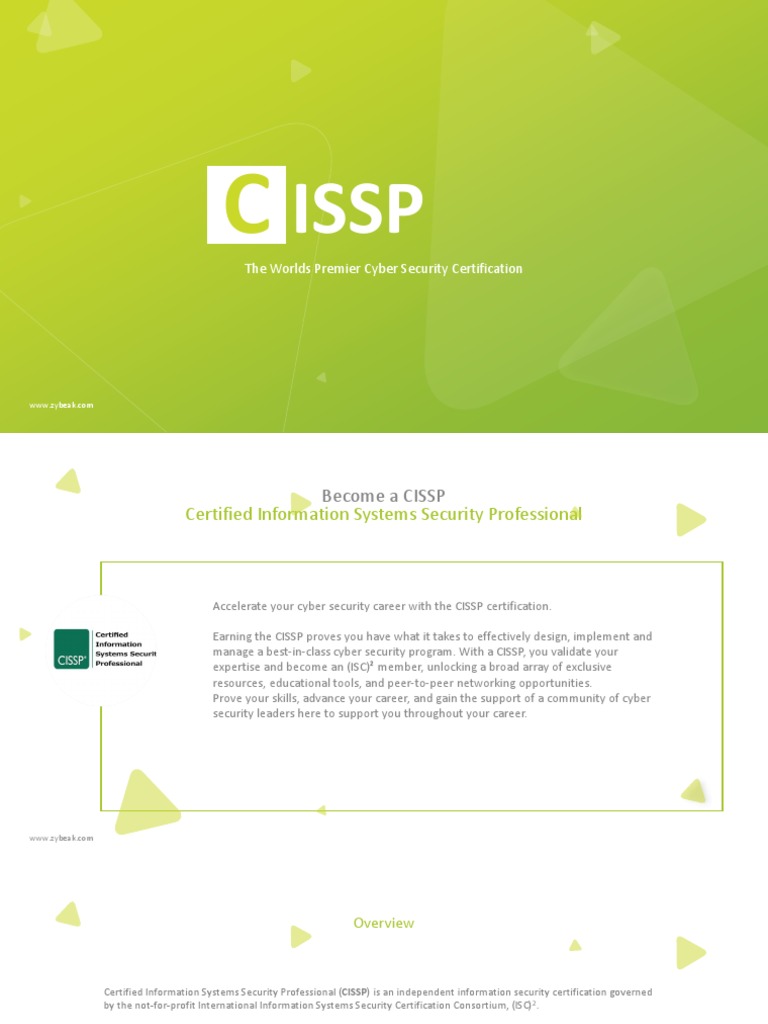 The Worlds Premier Cyber Security Certification | PDF | Information Age | Business