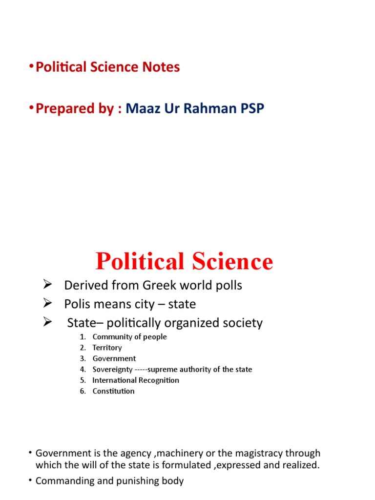 Types of State and Forms of Government | PDF | Confederation | Federation