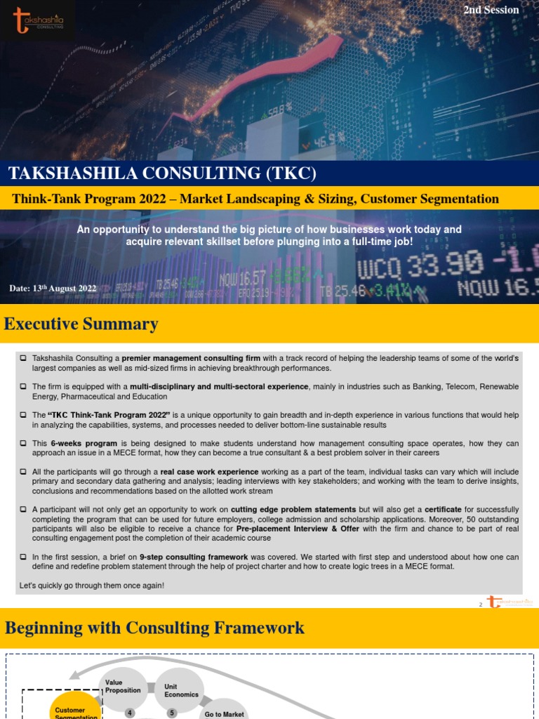 TKC Think Tank Session | Download Free PDF | Market Segmentation