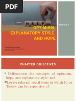 Learned Optimism | PDF | Optimism | Psychology