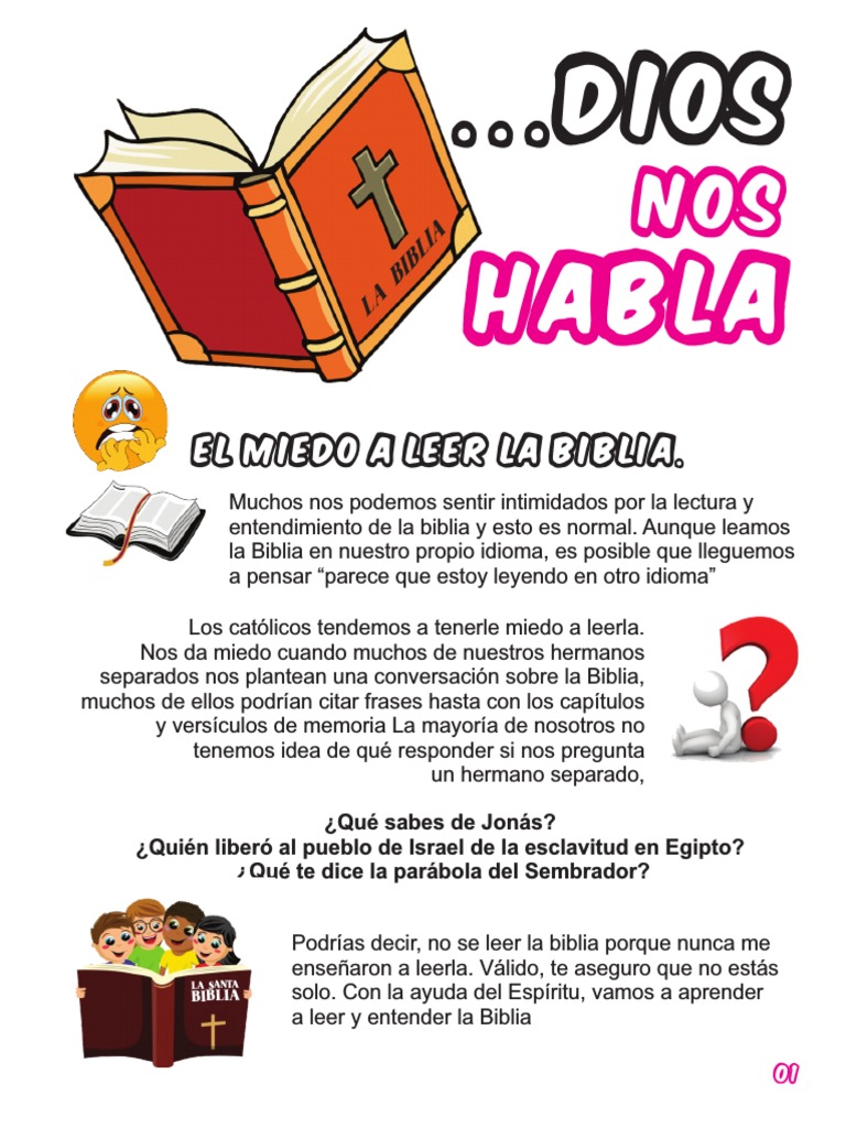 Cuadernillo-Dios Nos Habla-Biblia2022 - V2 | PDF | Biblia | Evangelio ...