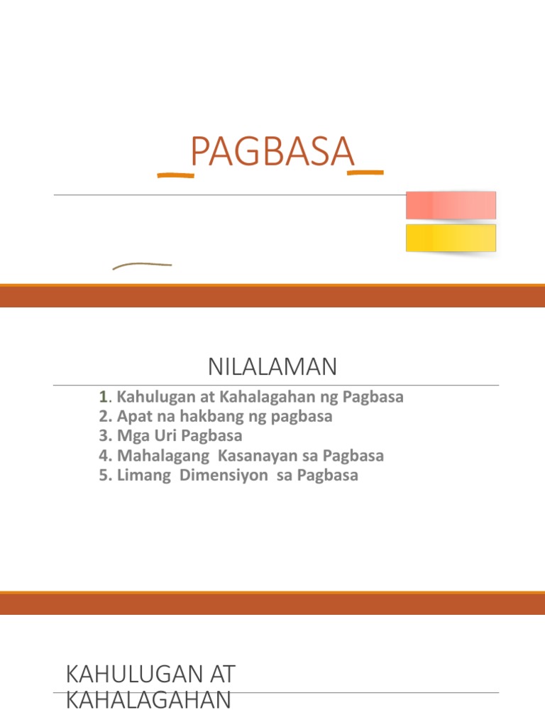 PAGBASA | PDF