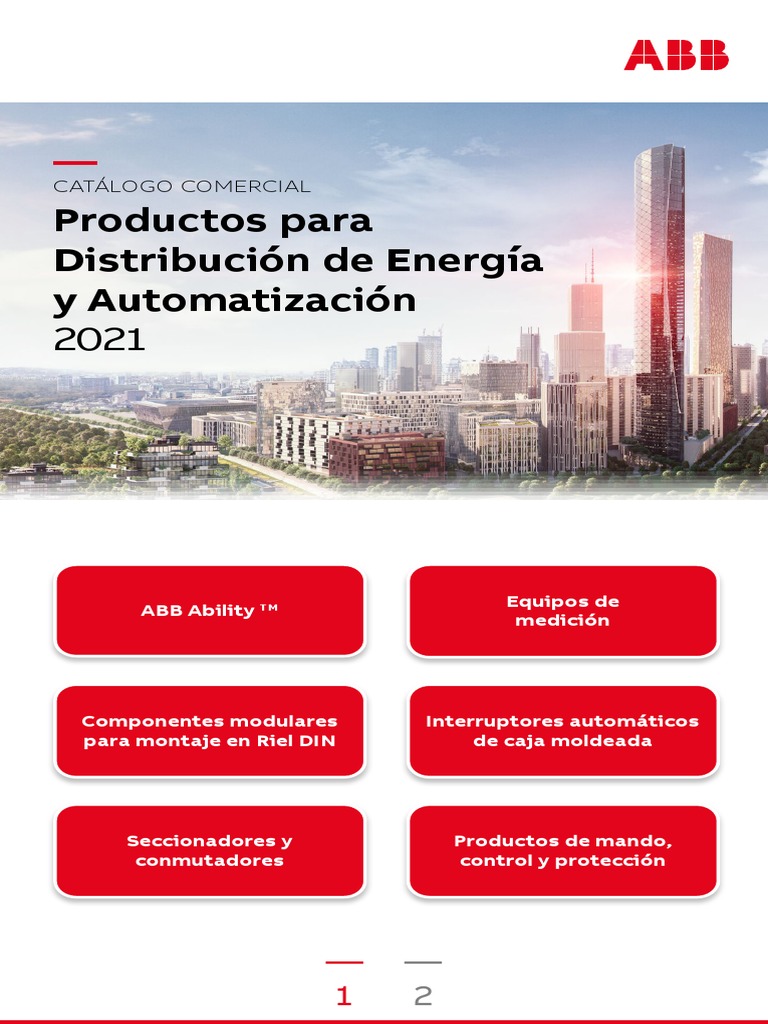 Catalogo Comercial ABB Peru 2021 Version Movil | PDF | Electromagnetismo | Ingenieria Eléctrica
