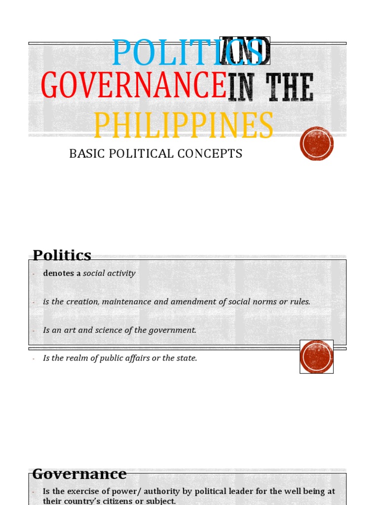 Philippine Politics | PDF | Governance | Accountability