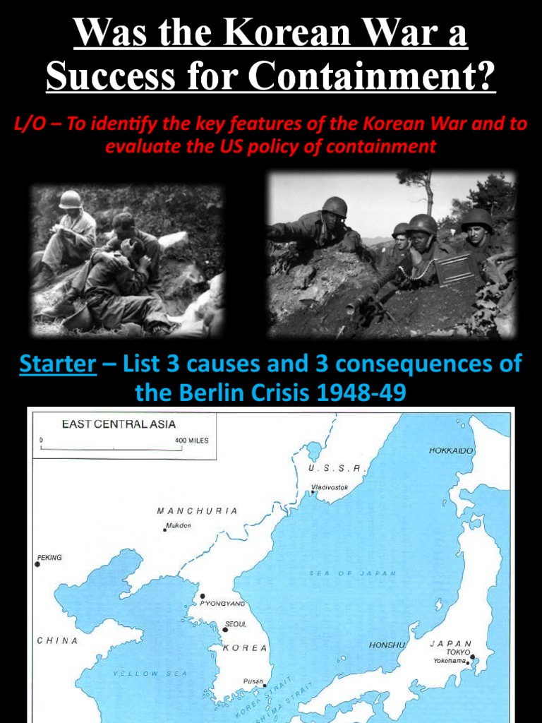 was_the_korean_war_a_success_for_containment | PDF | Korean War ...