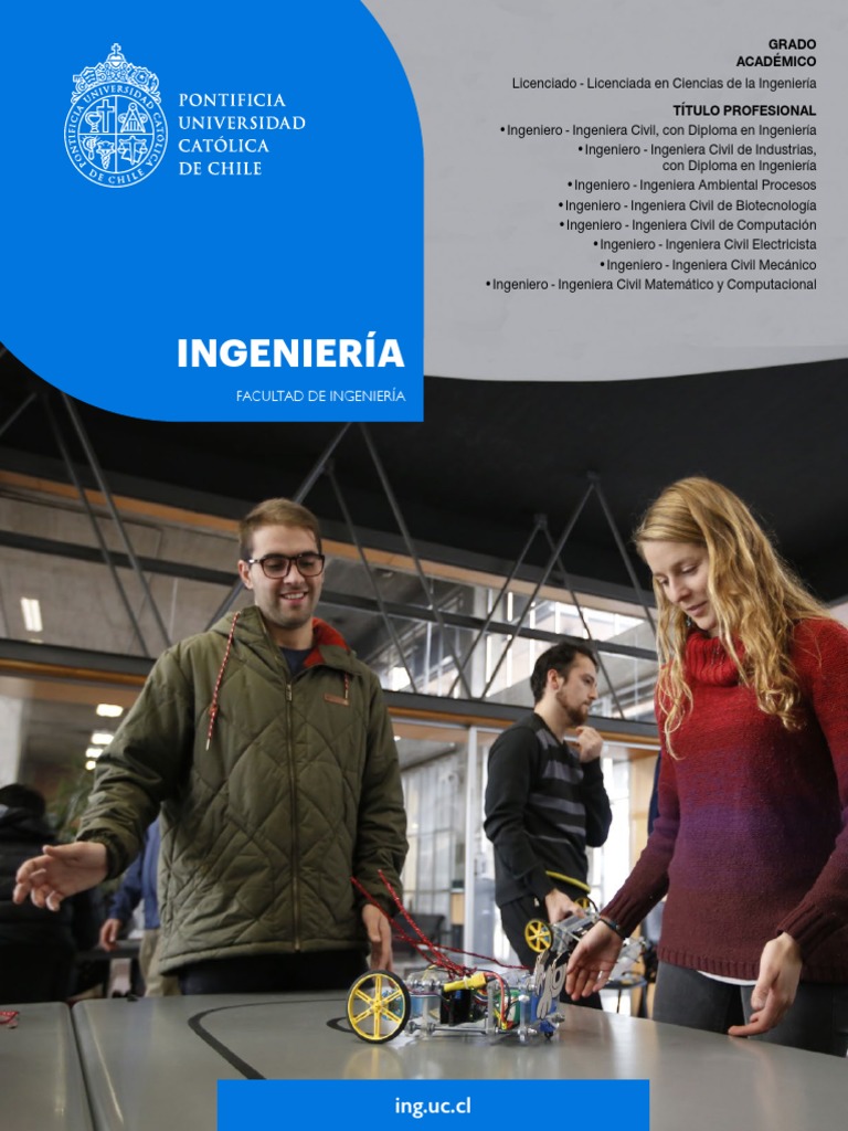 Ingenieria Folleto Carrera | PDF | Ingeniería | Licenciatura