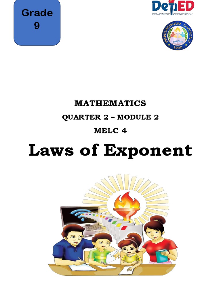 Laws of Exponent: Grade 9 | PDF | Exponentiation | Numbers