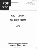 General Electric HFA51 Relay Overview | PDF | Relay | Resistor