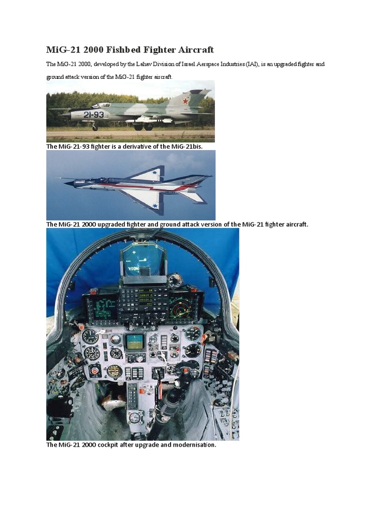 MiG & Regional Air Forces PLA IAF PAF | PDF | Fighter Aircraft | Radar