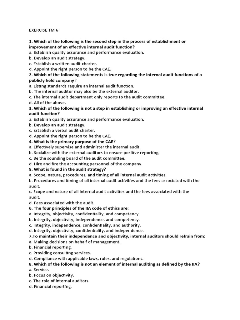 CG Tugas TM.6 | Download Free PDF | Internal Audit | Audit