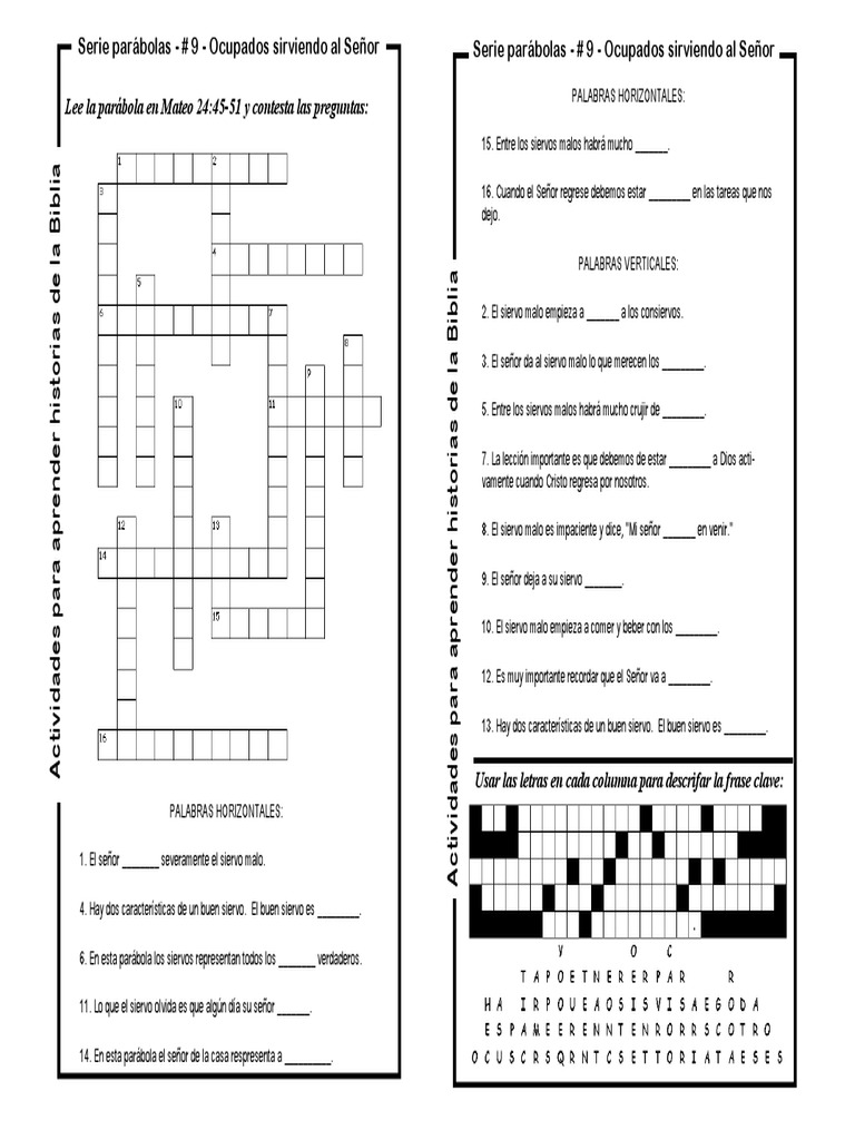 Hoja De Trabajo De Parábola Lecciones Y Hojas De Trabajo Sobre