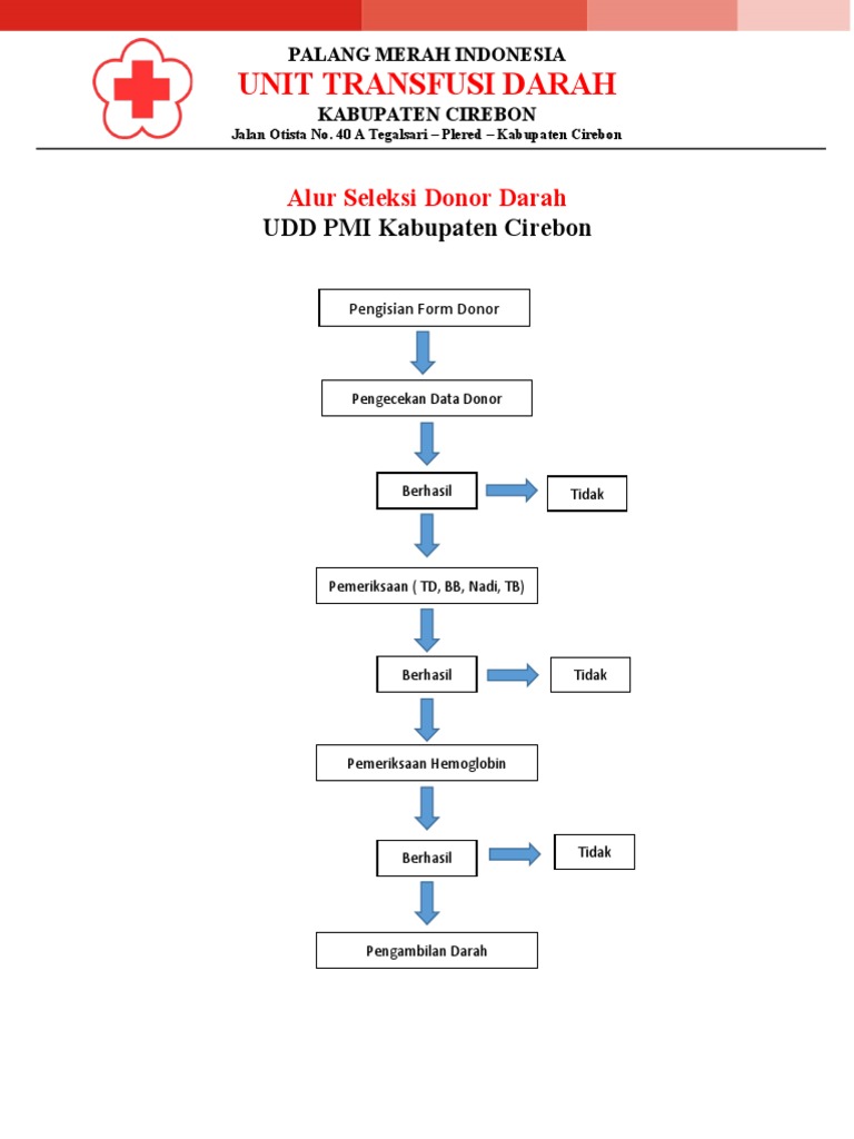 Alur Seleksi Donor | PDF