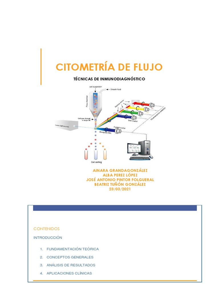 Citometria de Flujo - 1 | PDF | Citometría de flujo | Citometría