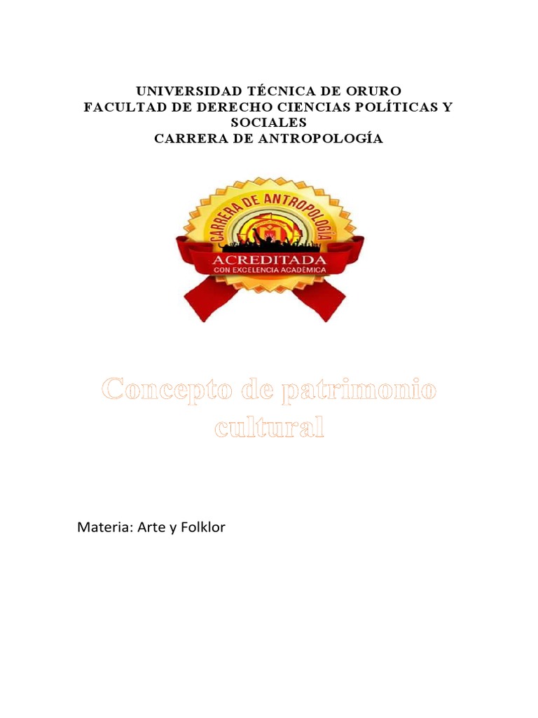 Manual Sobre Patrimonio Cultural | PDF | Patrimonio cultural | Bienes (Ley)