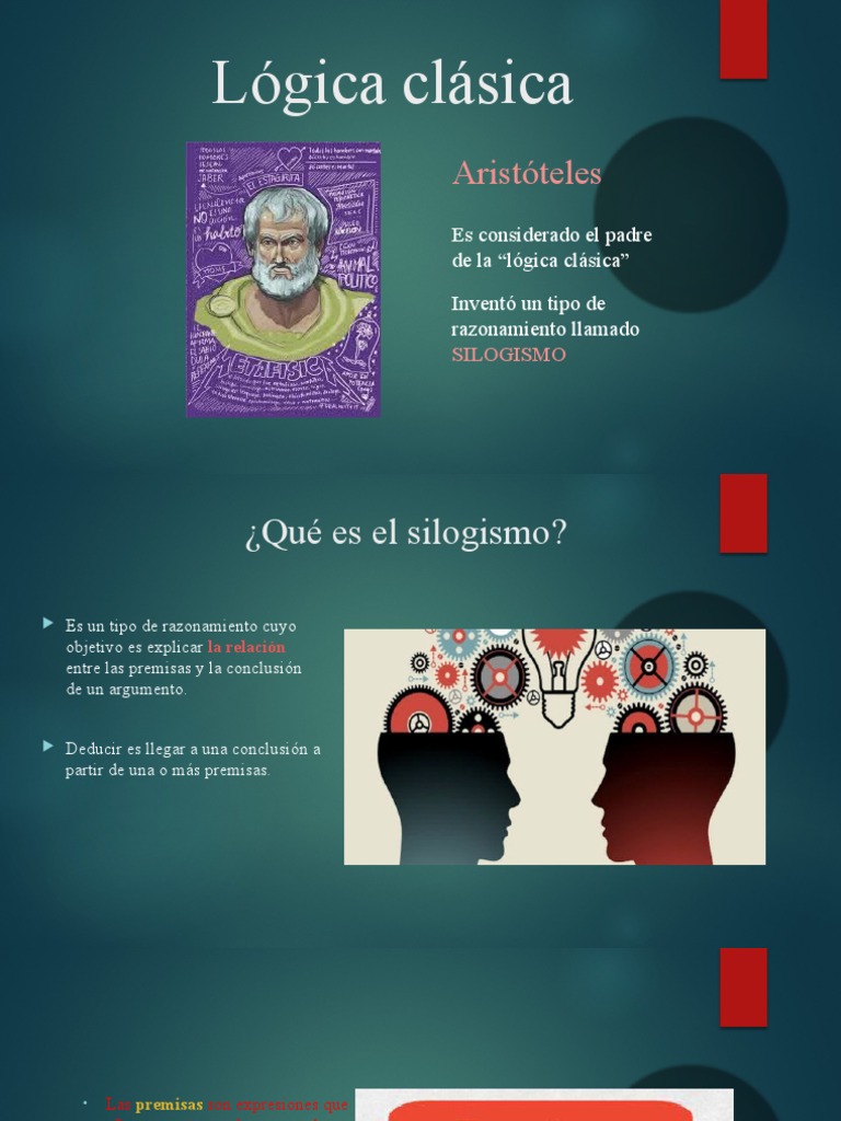 Unidad 1 - 1. Lógica Clásica - Silogismos | PDF | Proposición | Lógica
