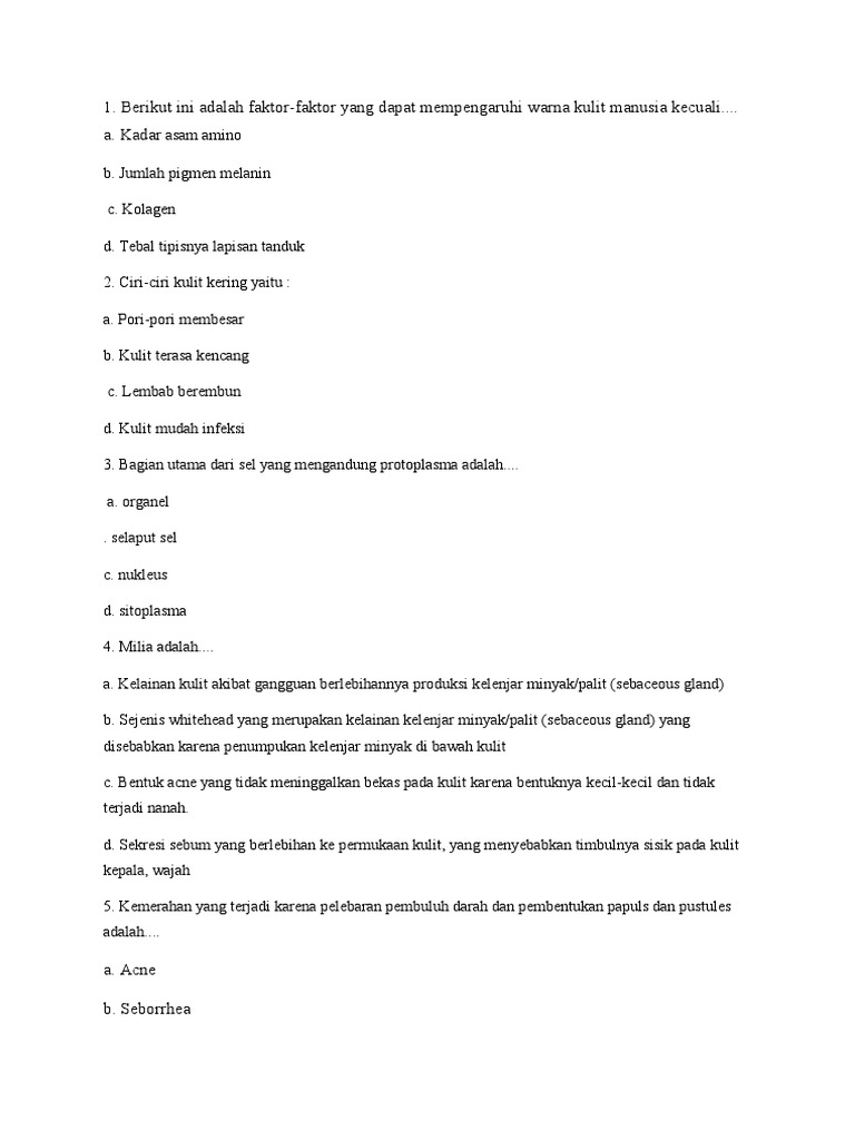 Kisi Soal Kls X KKR | PDF