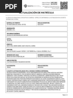 Formulario AVC-04 | PDF