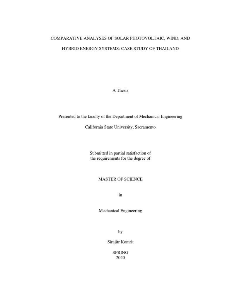 SirajitrK - Thesis Final Report Accessible Revised | PDF | Solar Power | Photovoltaics