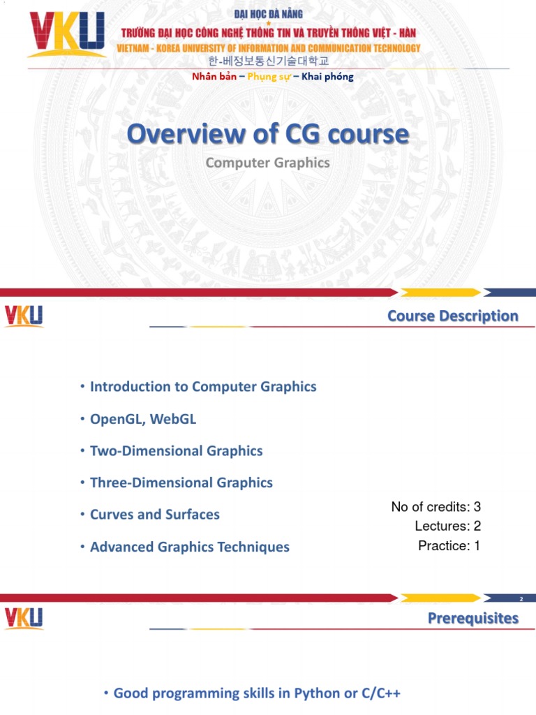 Intro to Computer Graphics Course | PDF | Computer Graphics | Computer ...