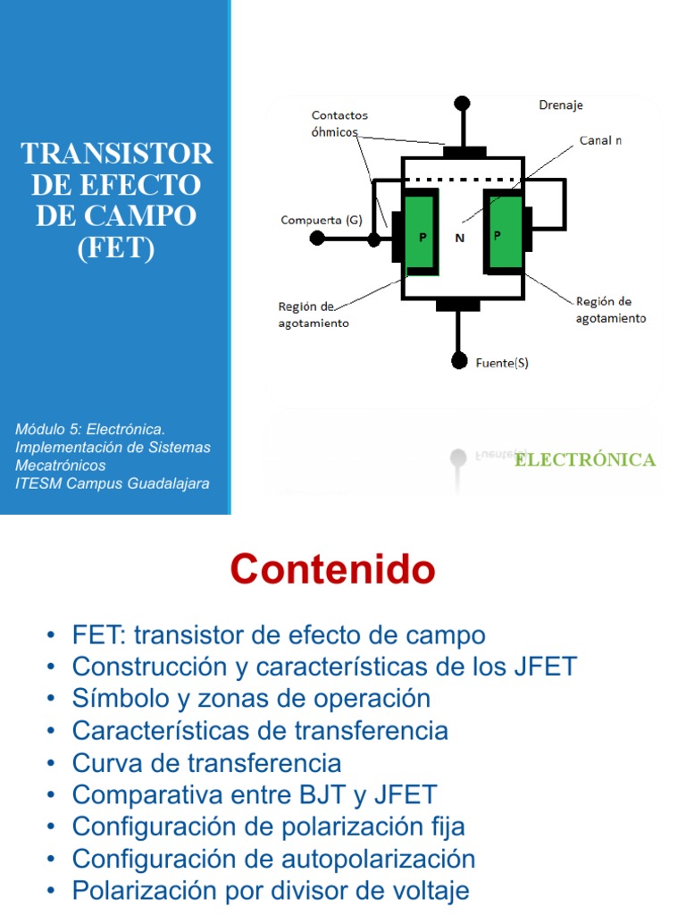 4 Transistor de efecto de campo (FET) | PDF | Transistor | Transistor ...