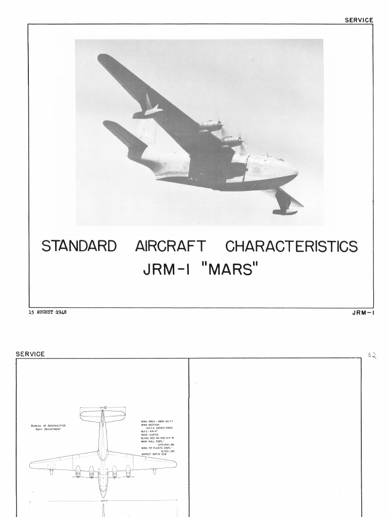 JRM-1 Mars SAC - 15 August 1948 | PDF