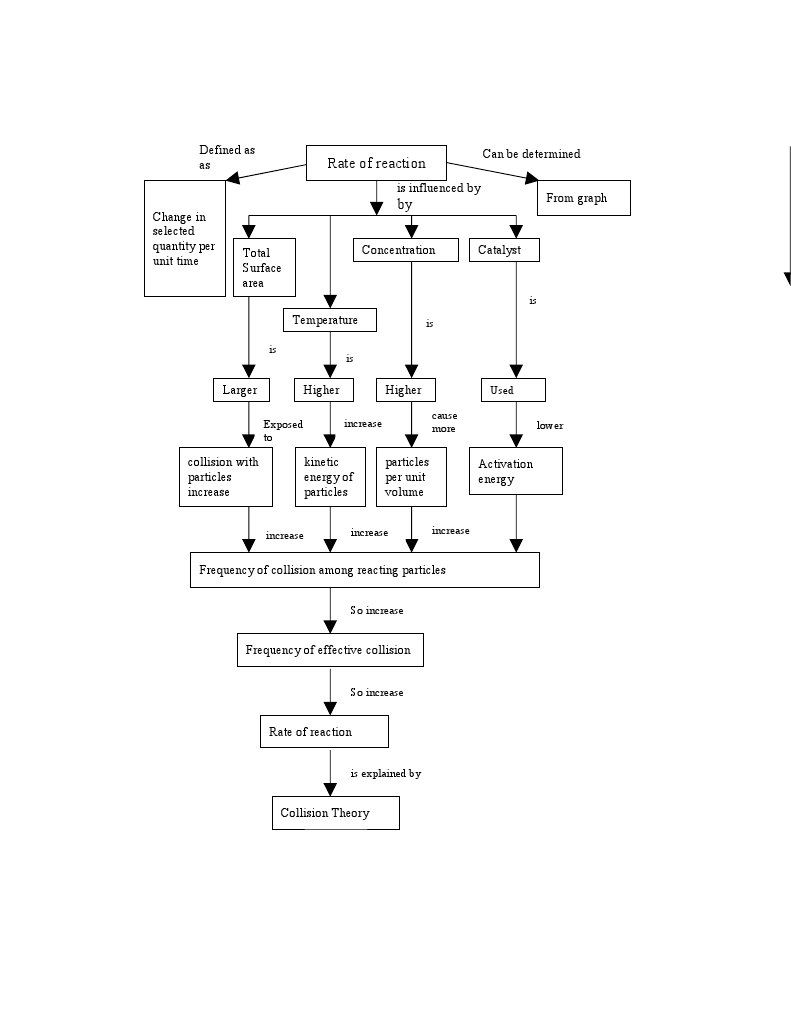 Concept Map | PDF | Reaction Rate | Change
