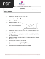 Class 9 Worksheet Ch5-Intro To Euclids Geometry | PDF
