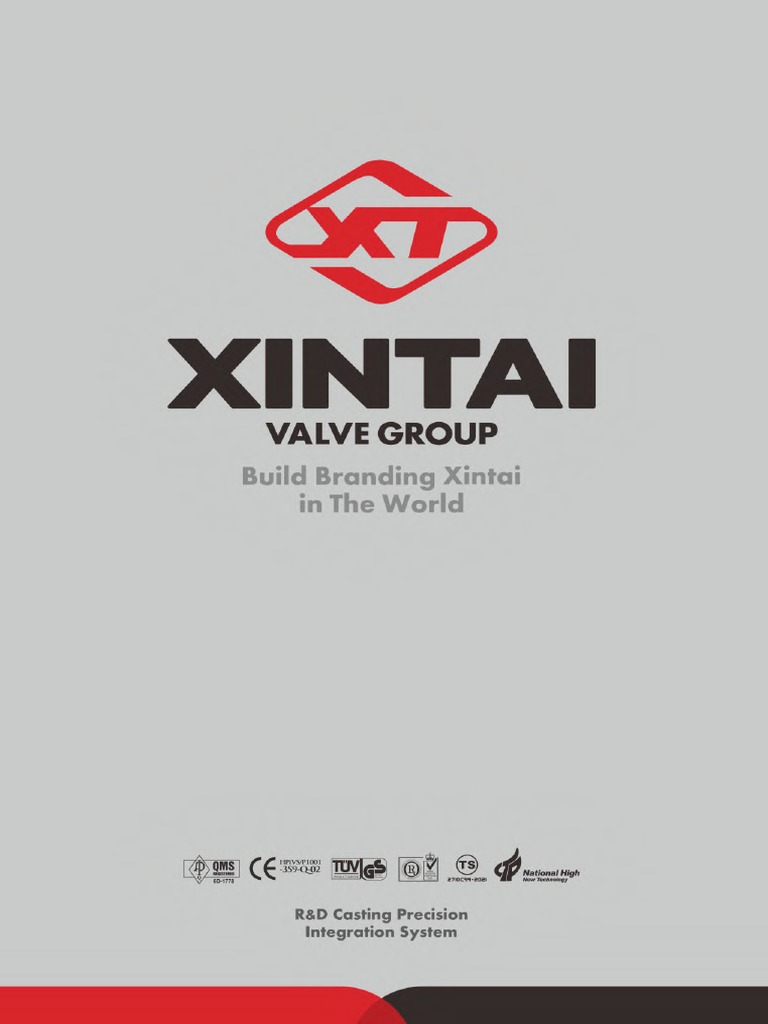 Xintai Valve Group LTD, CO. Product Catalogue | PDF Xintai Valve Group LTD, CO. Product Catalogue | PDF