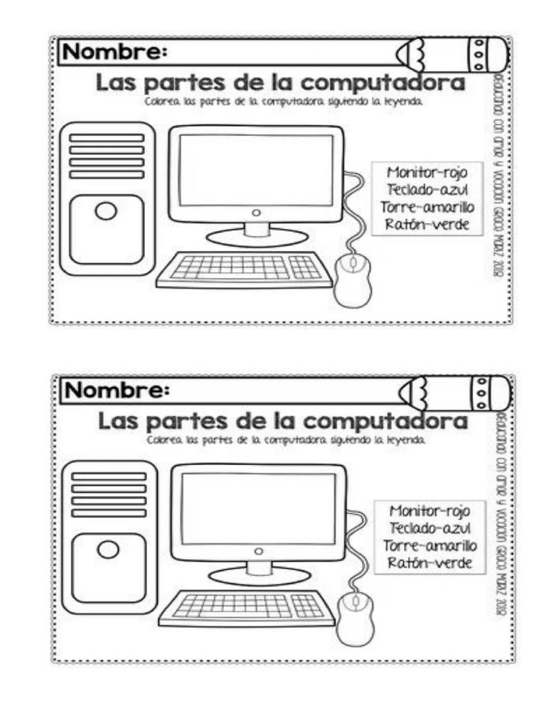 Actividad Informatica Primero | PDF