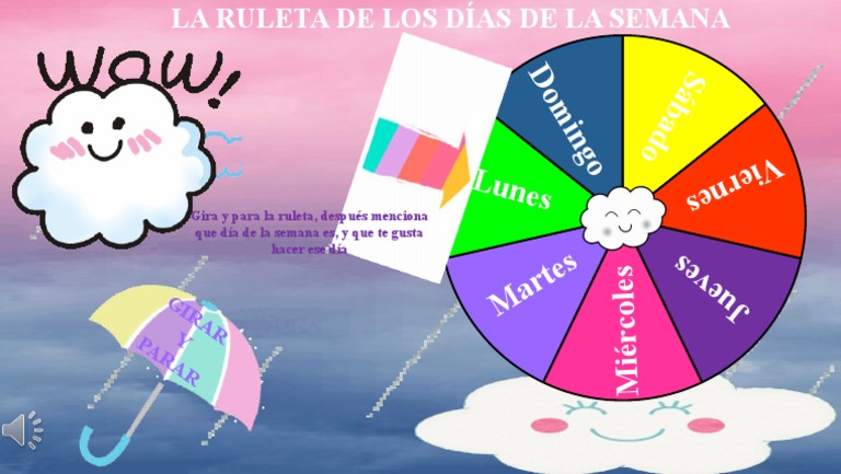 Ruleta de los Días de la Semana | PDF