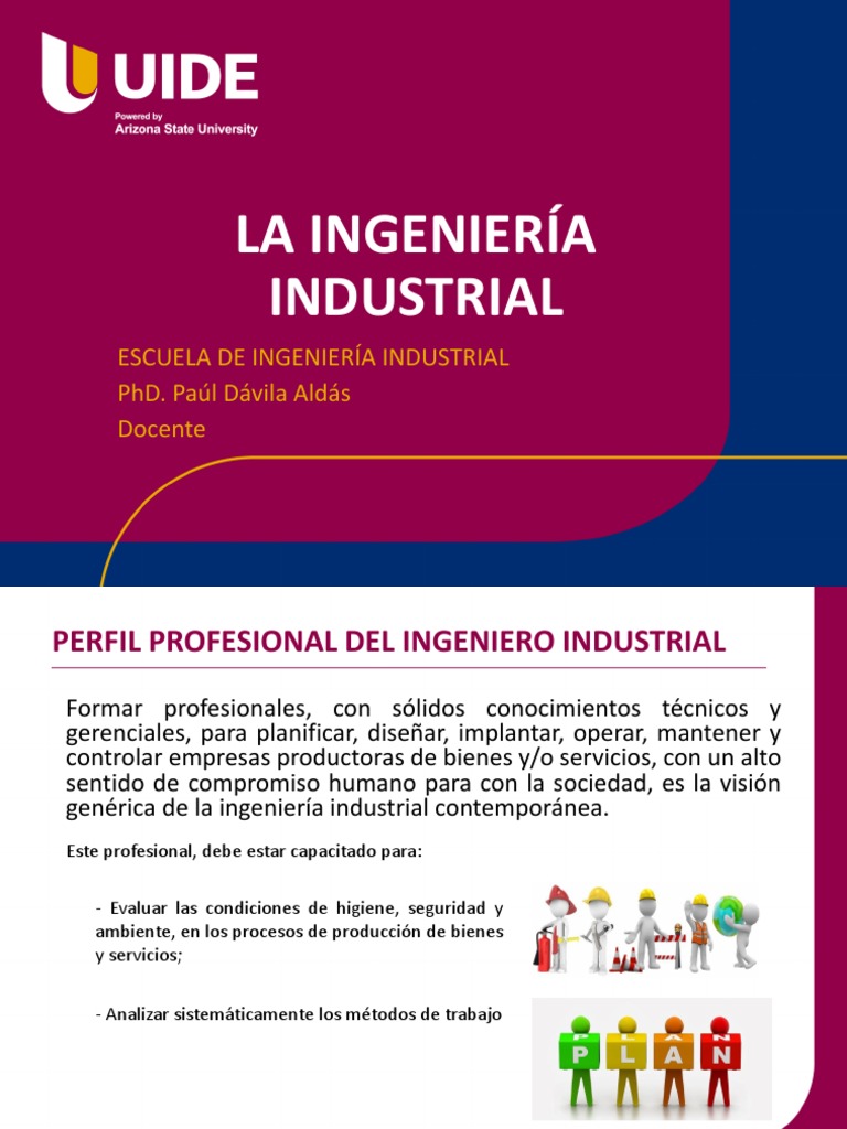 Ingenieria Industrial Clase 2 | PDF | Ingeniería Industrial | Ingeniería