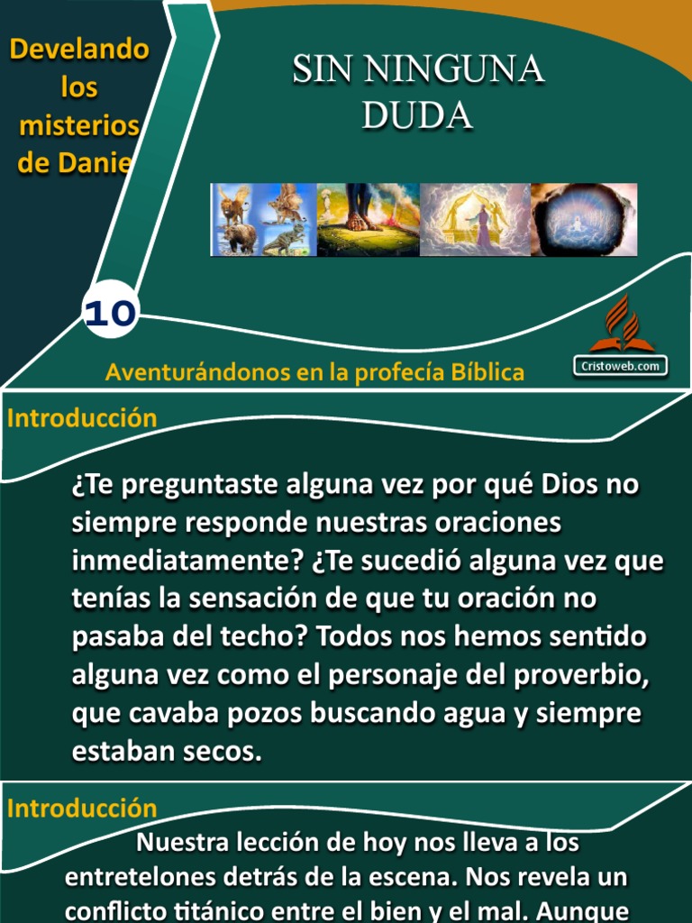 Leccion Daniel | PDF | Daniel (figura bíblica) | Miguel (Arcángel)