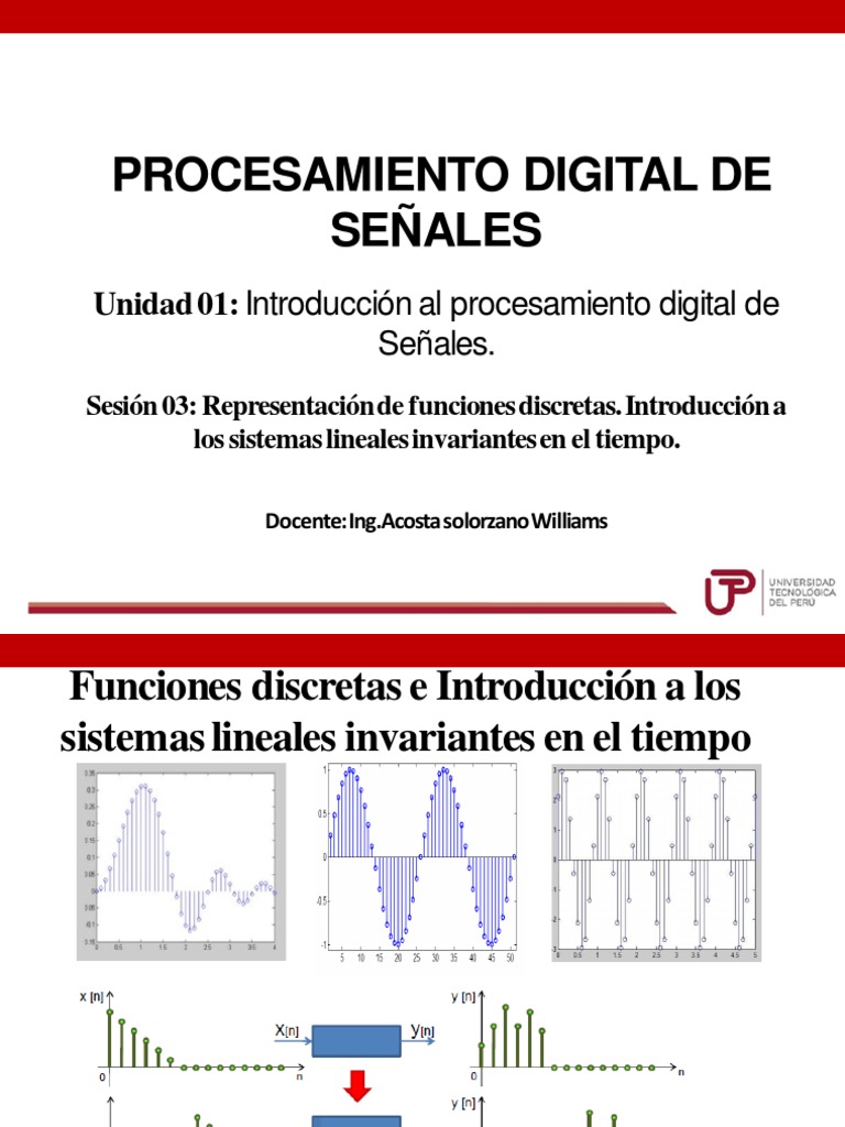 Procesamiento Digital de Señales | PDF | Linealidad | Matemáticas
