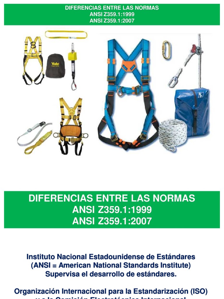 PDF Diferencia Ansi z35911999 y Ansi z3591 DL | PDF | Comisión Electrotécnica Internacional